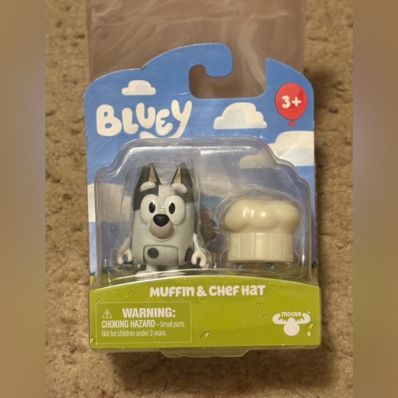 moose toys | Toys | Nwt Bluey Muffin And Chef Hat | Poshmark